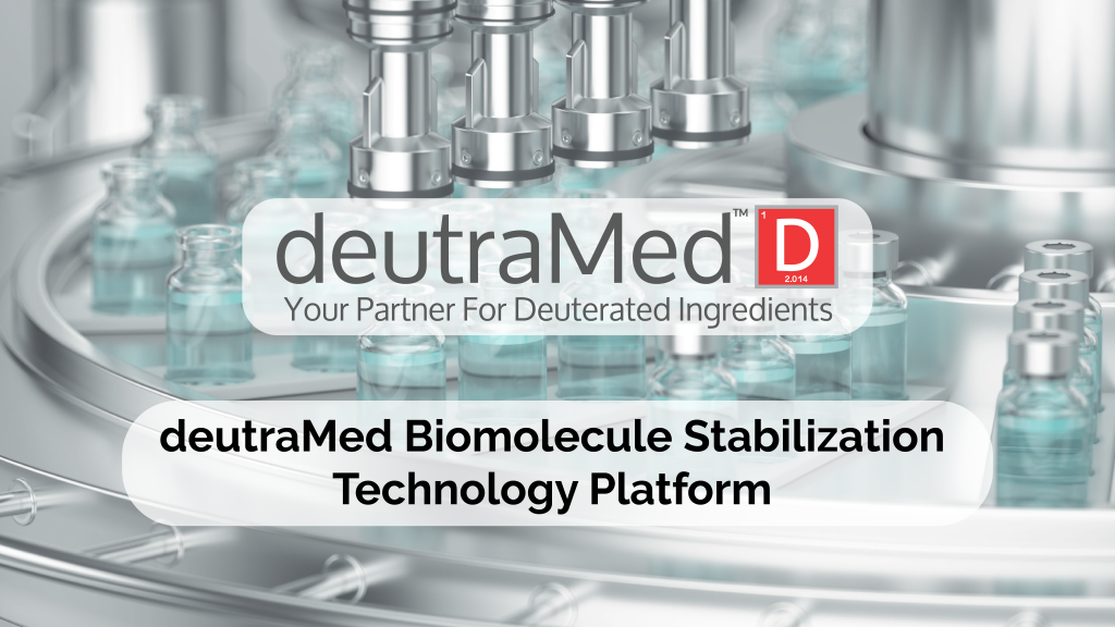 deutraMed® Biomolecule Stabilization Technology Platform Earns ...